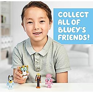 Bluey and Friends 4 Pack of 2.5-3" Poseable Figures