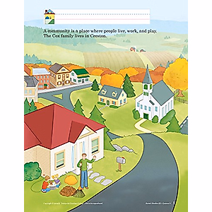 Social Studies K5 - Abeka 5 Year Old Kindergarten Student Activity Book