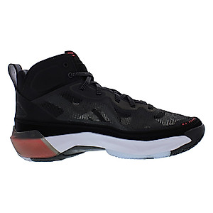 Nike Men's Air Jordan XXXVII Basketball Shoe (Black/White/Hot Punch/Multi-Colour, us_Footwear_Size_System, Adult, Men, Numeric, Medium, Numeric_10)