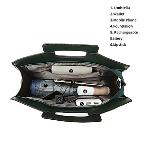 Yohora Handbag for Women Designer Shoulder Crossbody Purse Crocodile Pattern Leather Clutch Evening Bag for Party