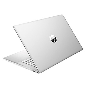 HP Laptop, 17.3" Non-Touch 60Hz Full HD (1920x1080), AMD Ryzen 5 5500U, 32GB RAM, 1TB PCIe SSD, AMD Radeon, HDMI, Webcam, WiFi, Bluetooth, Windows 11 Home, Natural Silver