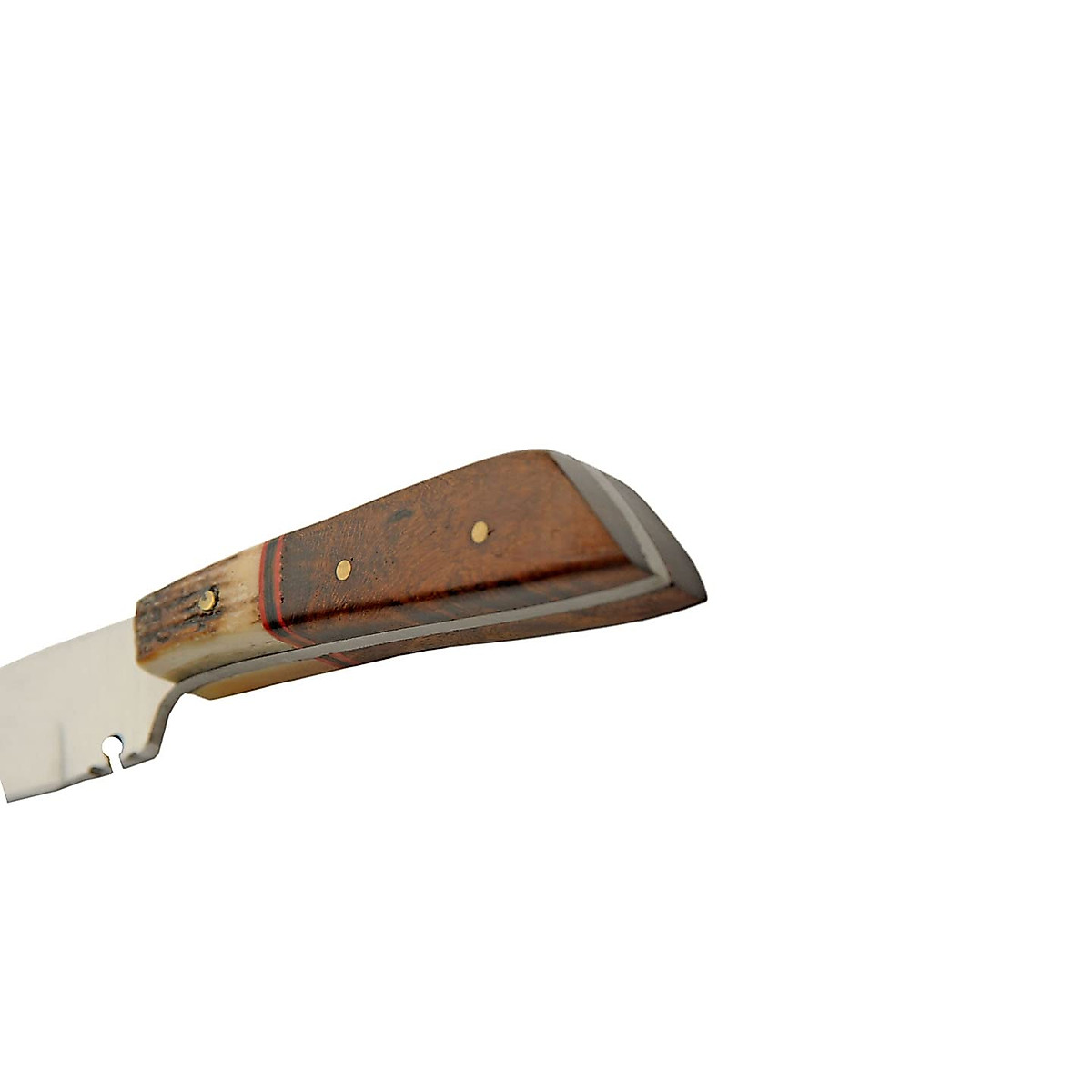 Little Stag Bone/Wood Handle 5.75″ Stainless Steel Hunting Knife