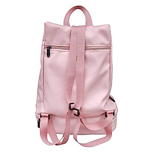 GymnasticsHQ Gymnastics Backpack - Small Work Hard, Dream Big Gymnast Bag (Black)