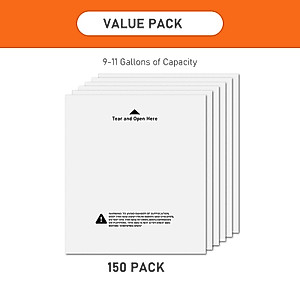 180 Pcs Waste Drawer Liners Compatible with All Litter Box Robot Models, 9-11 Gallons Replacement Liners, Custom Compatible with Litter Box Robot Waste Drawer