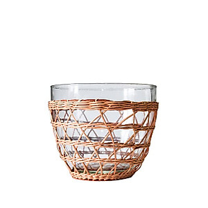 Seagrass Rattan Cage Salad Bowl | Medium