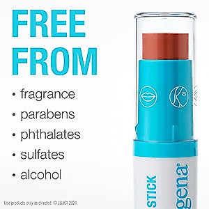 Neutrogena Hydro Boost Hydrating Multi-Use Makeup Stick with Hyaluronic Acid, Multipurpose Colored Makeup Balm for Lips, Cheeks & Eyes, Non-Comedogenic, Paraben-Free, Temptation, 0.26 oz