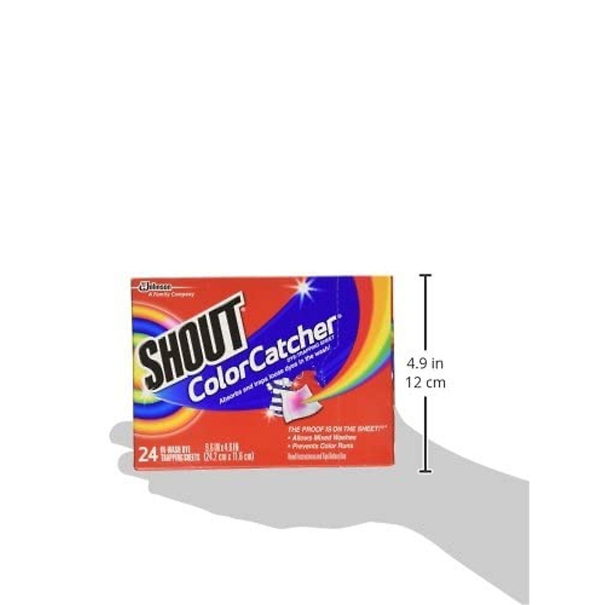 Shout Washer Sheets - 24 ct - 2 pk