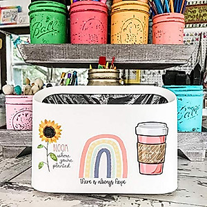 Original Mini Trash Can, Small Waste Garbage Basket Bin for Desk Office Kitchen, Makeup Holder for Bedroom Bathroom, 100 Plastic Bags (White-Value)