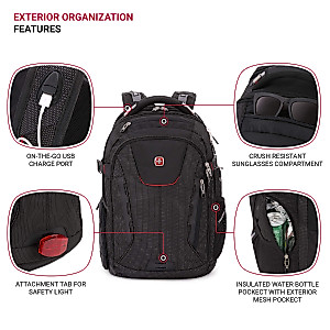 SwissGear Travel Tech Elite, Dark Grey, Large