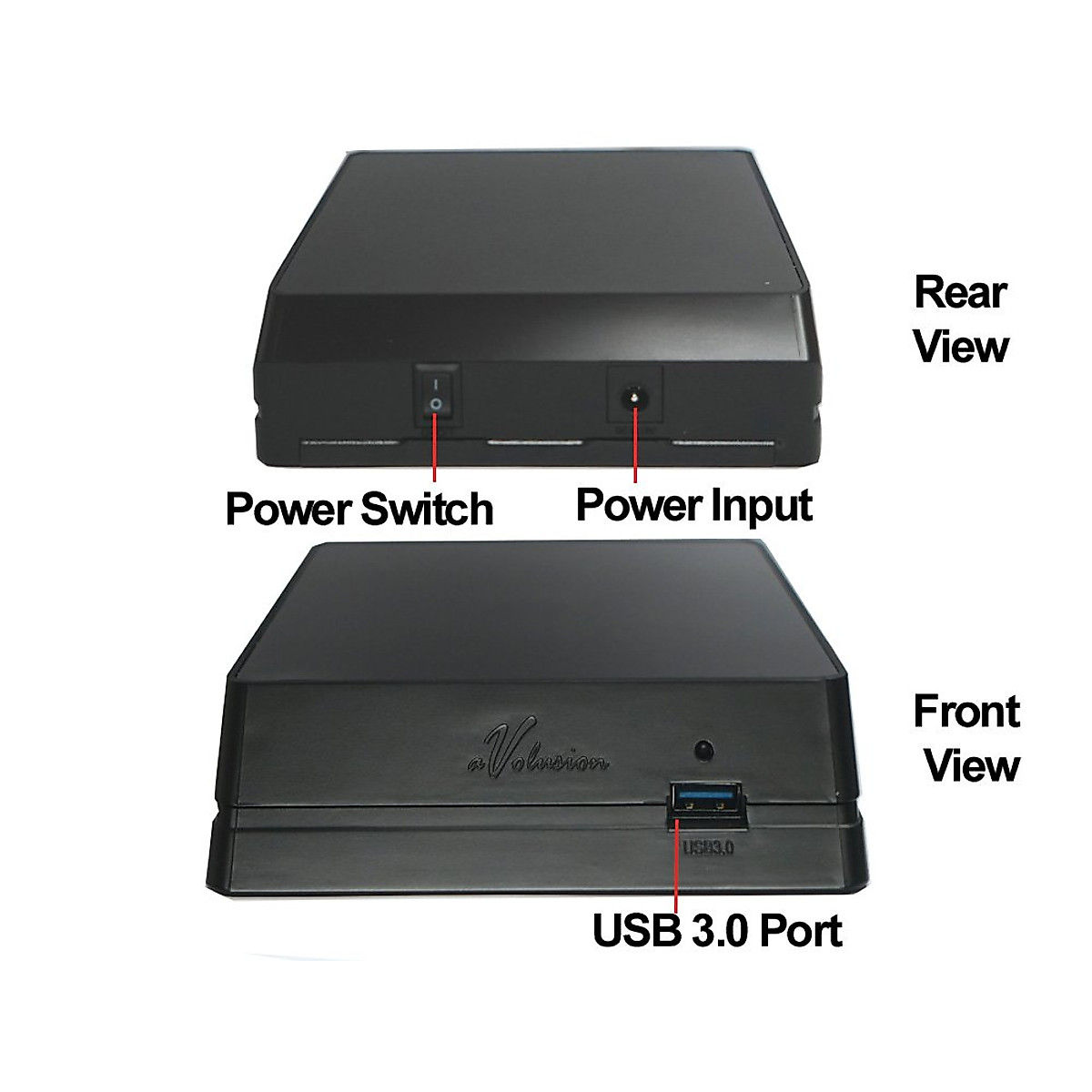 Avolusion HDDGear 6TB USB 3.0 External Gaming Hard Drive (for Xbox One, pre-formatted) - 2 Year Warranty (Renewed)