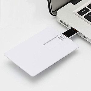 KINMIN Credit Card USB Flash Drive 32GB 10 Pack Business Card Bank Card Shape Flash Drive Memory Stick Key Credit USB Drive