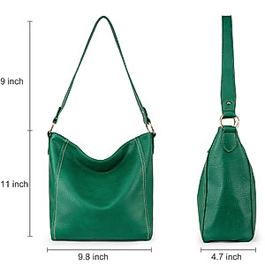 Montana West Purses for Women Vegan Leather Shoulder Purses and Handbags Hobo Bags for Women MWC-070GN