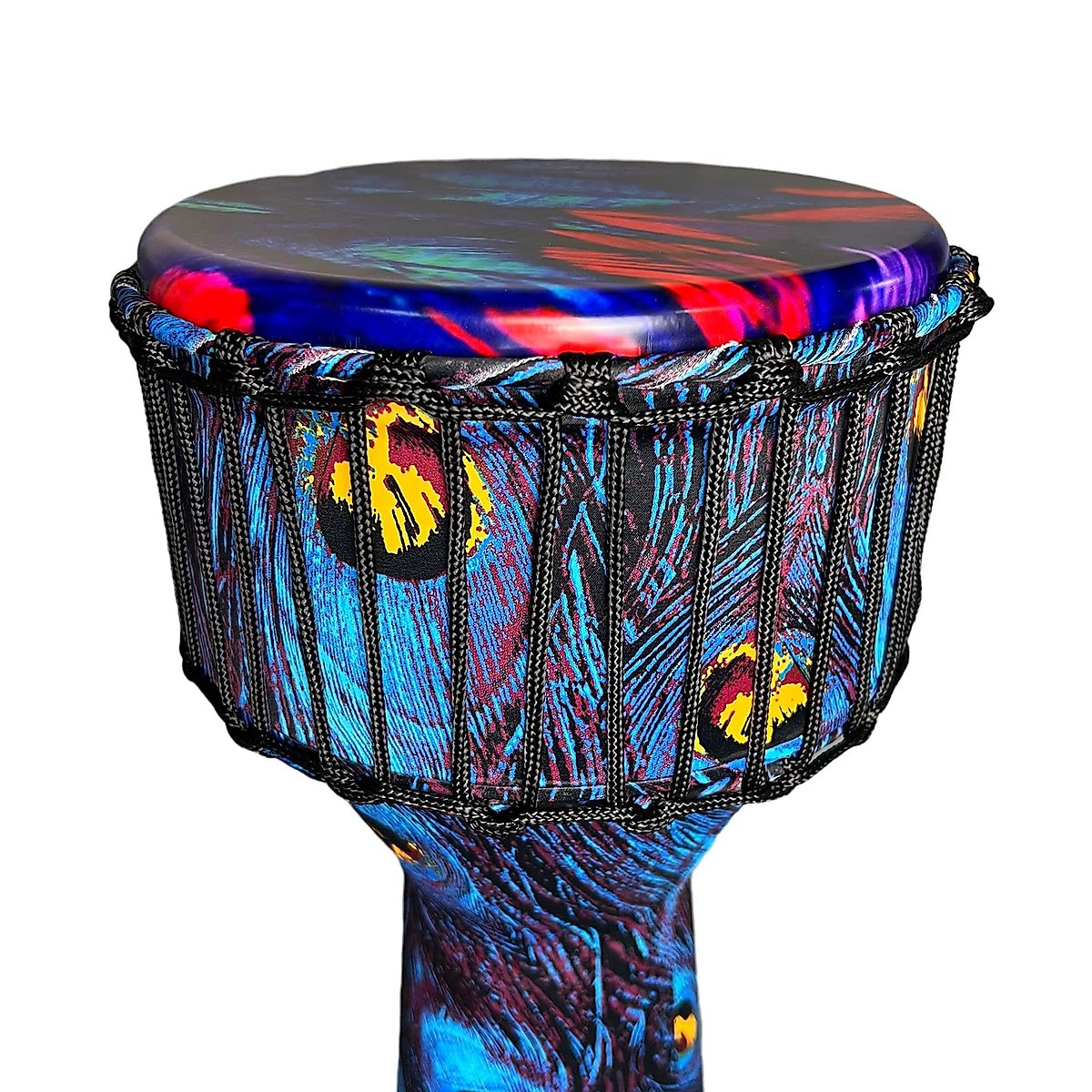 BORIYAM African Drums Djembe，10-inch Hand Drum， Bongo ，Percussion， Suitable For Adults and Beginners.