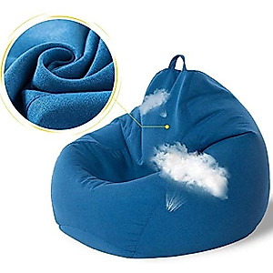 GYDJBD Modern Minimalist Cotton Linen Lazy Sofa, Antistatic, High Flexibility Suitable for Living Room Balcony Bedroom (Size : 7080cm)