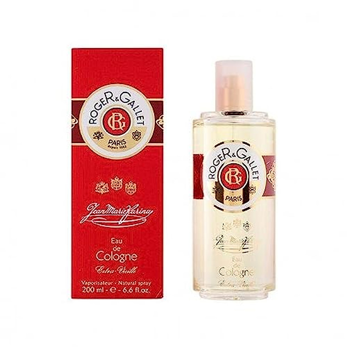 Roger & Gallet Extra Vieille Jean Marie Farina Unisex Eau De Cologne Spray, 6.6 Ounce