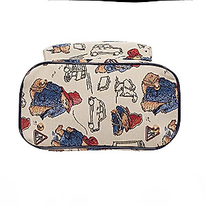 Signare Tapestry Women Backpack Rucksack Casual Daypack With Paddington Bear Design (DAPK-PADD)