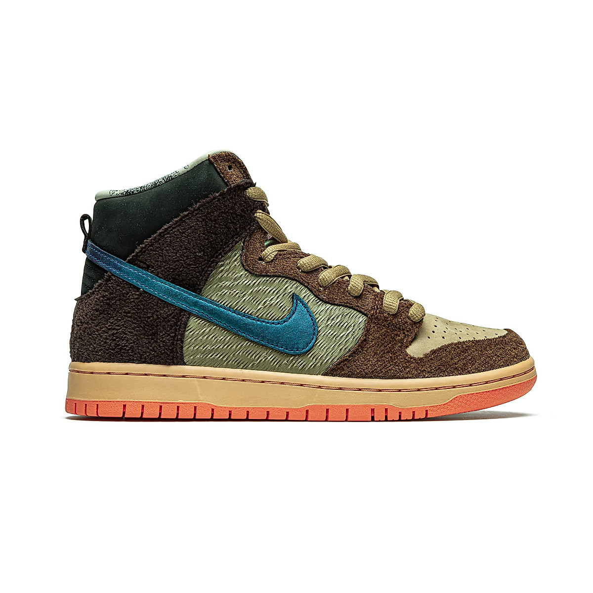 Nike Mens SB Dunk High DC6887 200 Concepts - Turdunken - Size 10.5