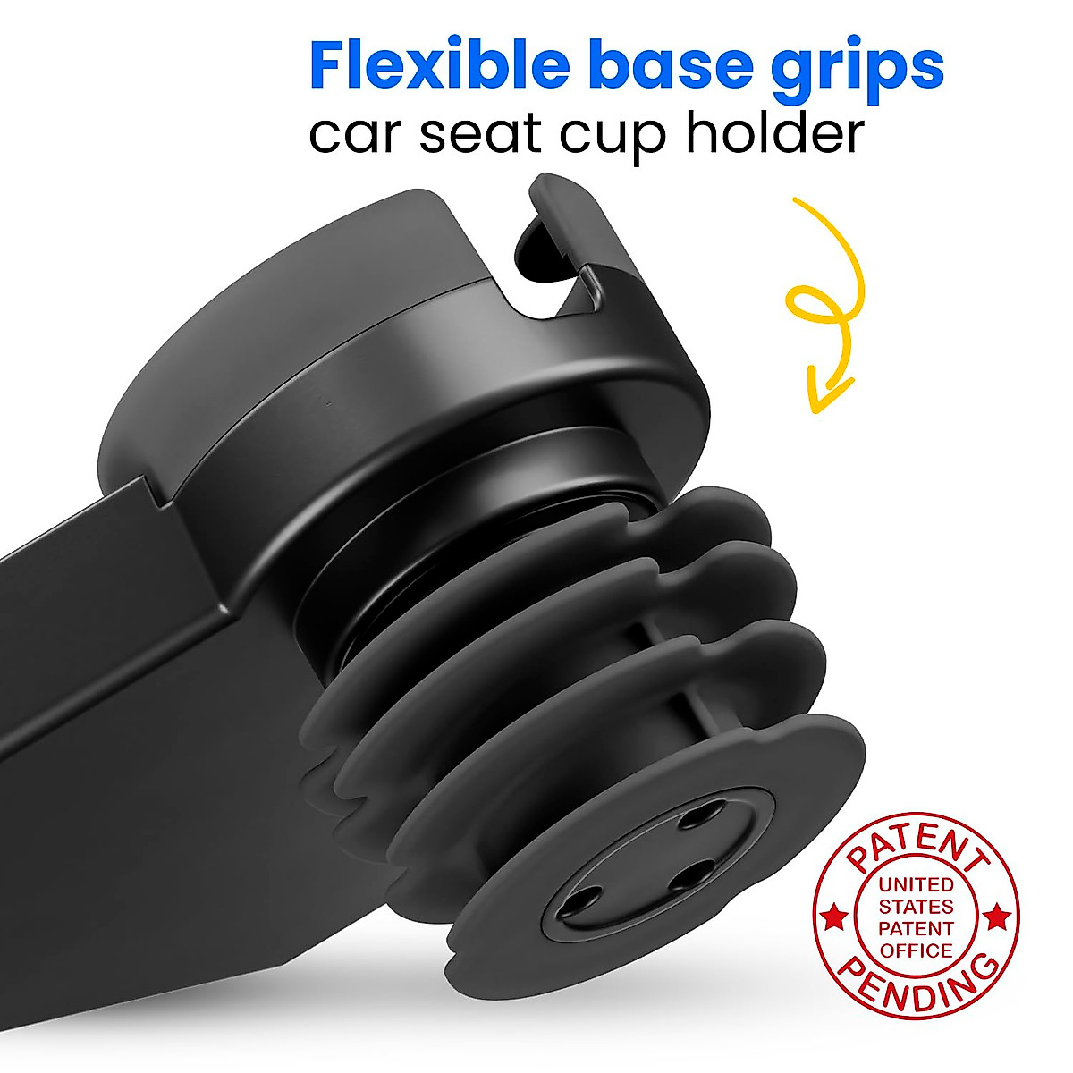 Kids Travel Tray – Car Seat and Car Cup Holder Tray - Tray for Snacks, Entertainment, Toys – Includes Cup Holder – Fits Most Car Seats