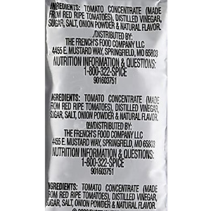 French's Tomato Ketchup Packets, 1000 count - One Box of 1000 Individual Ketchup Packets, Perfect for Takeout Orders and Condiment Stations