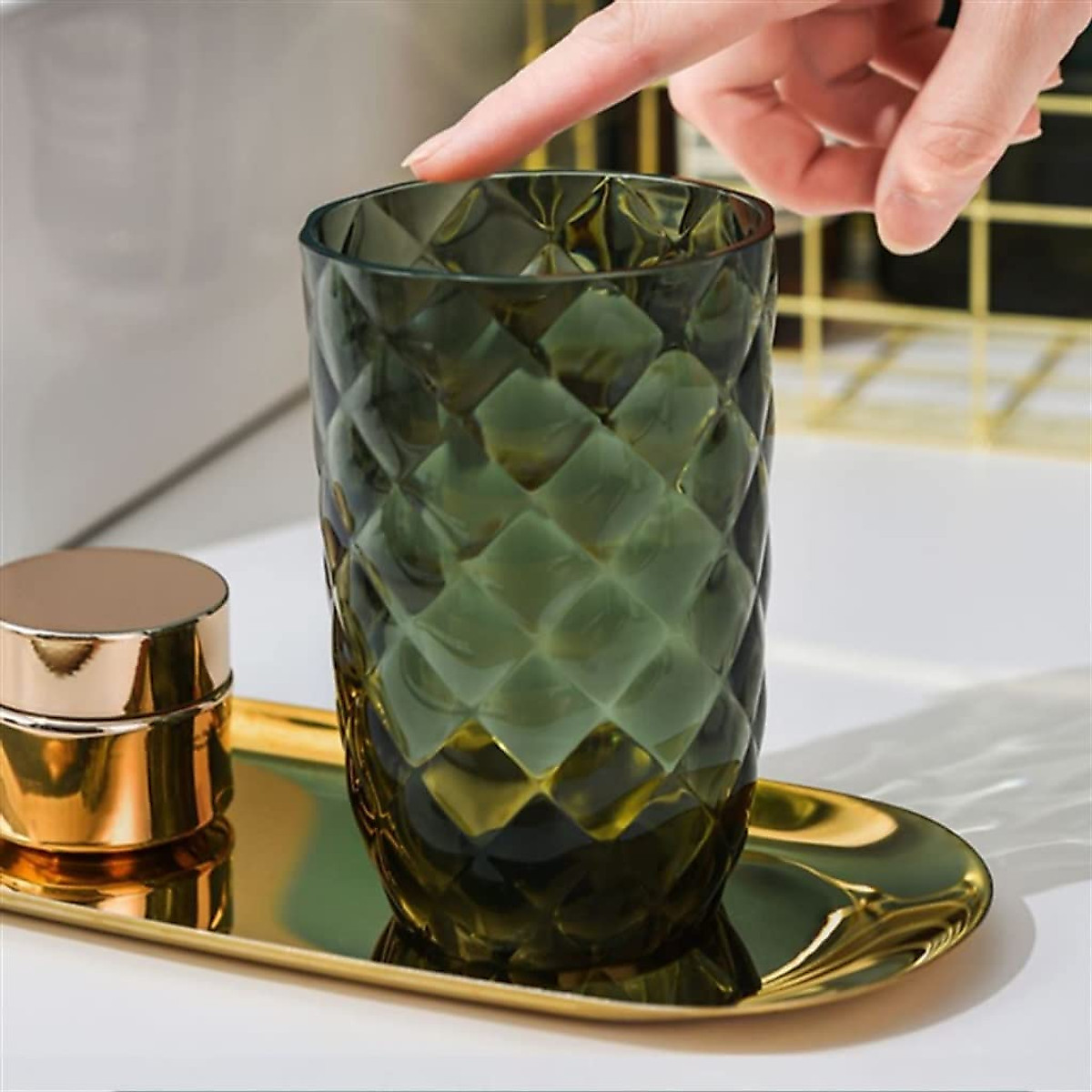 MXIAOXIA Couple Toothbrush Cup Household Tooth Cup Mouthwash Cup Toothbrush Mouthwash Female and Male