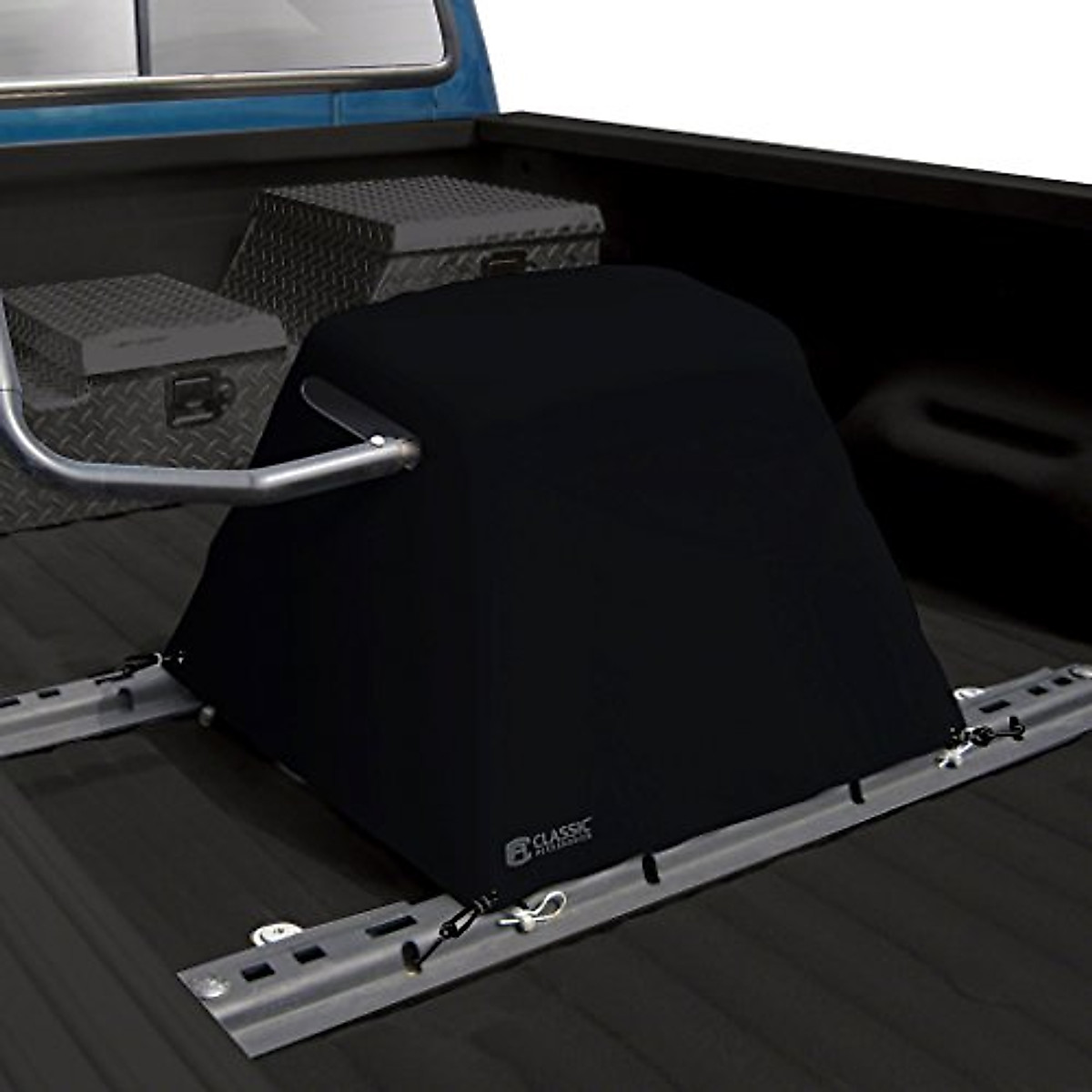 Classic Accessories Over Drive 15K 5th Wheel Hitch RV Cover, Black, Universal Camper Cover