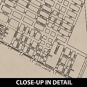 Map of Fort Myers Florida circa 1947 - includes Lee County, Sanibel, Captiva, Pine Island and Fort Meyers Beach on Inset (18 x 24 inches)