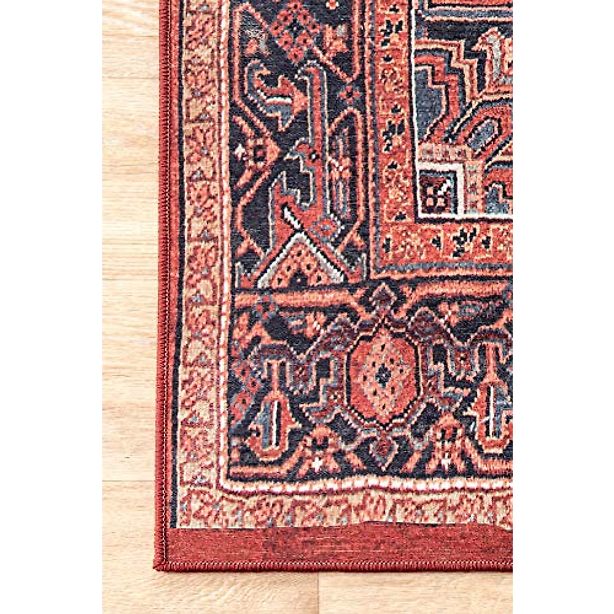 nuLOOM Shantelle Transitional Area Rug, 9 ft x 12 ft, Brick