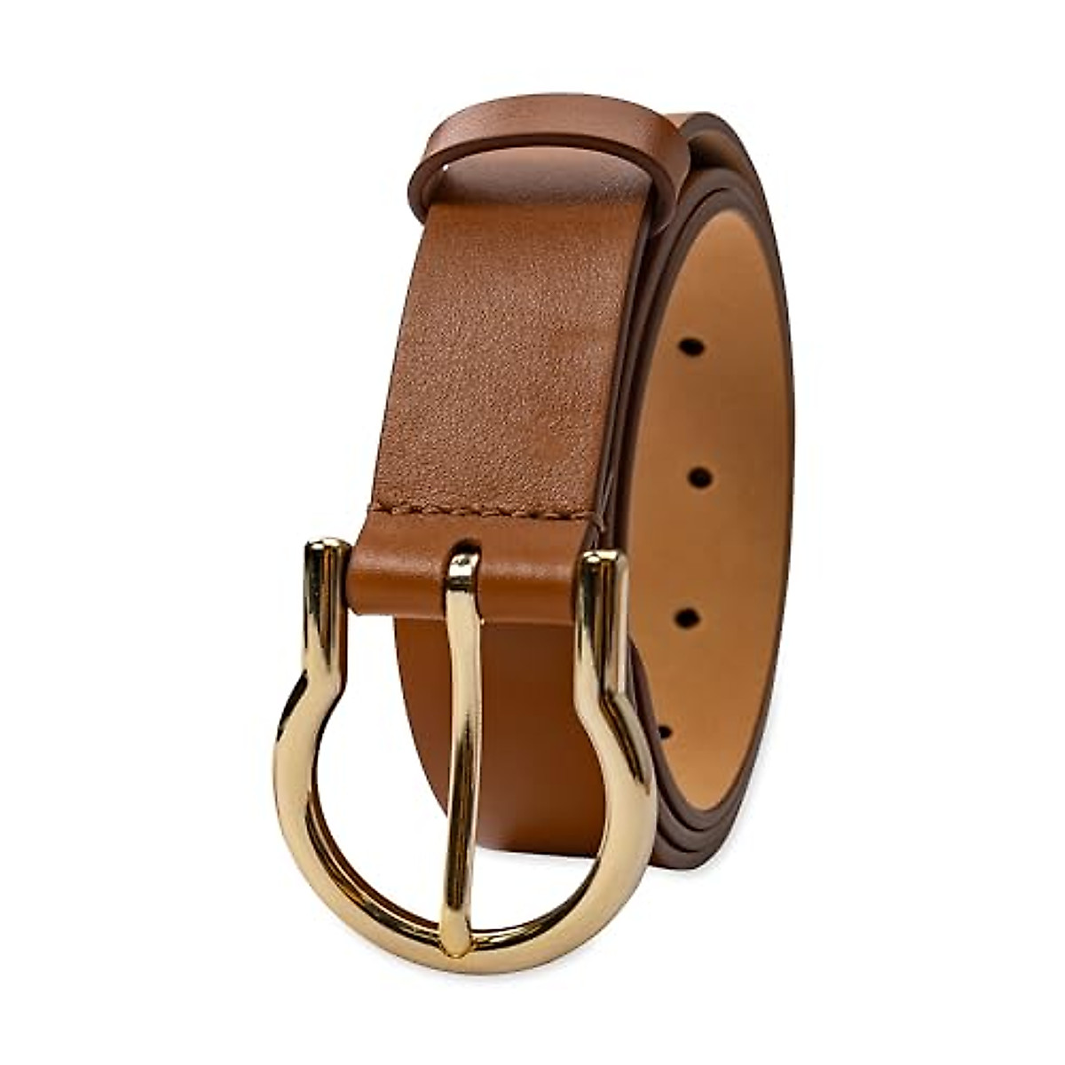 Cole Haan Women's Casual Fashion Belt, Tan, Medium