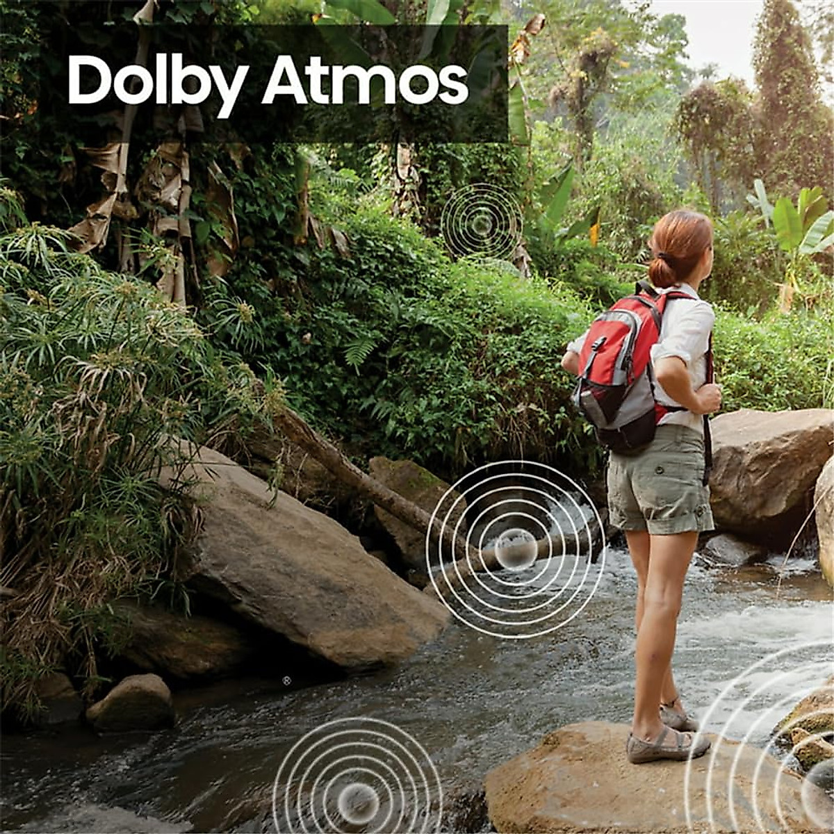 Hisense 5.1 Channel Soundbar with Wireless Subwoofer AX5100G - Black (Renewed)