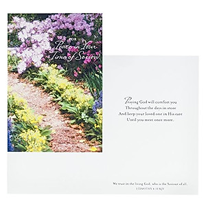 Dayspring - Sympathy - Peaceful Paths - 12 Boxed Cards, KJV (62988), Multi