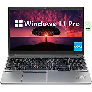 Lenovo ThinkPad E15 Gen 4 Business Laptop, 15.6 Inch IPS Full HD Display, Intel Core i5-1235U Processor, Windows 11 Pro, 24GB RAM, 1TB SSD, Thunderbolt 4, Long Battery Life, Space Gray, PCM