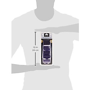 Andis 01415 Master Dual Magnet Large Comb Set - Crafted with High-Grade Metal, Contains 4 Different Size Combs - Providing a Comfortable & Snag-Free Experience - Purple