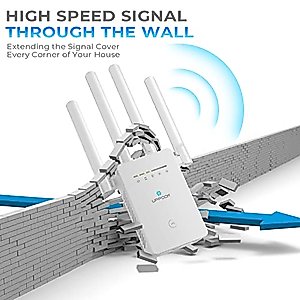【2022 WiFi Extender】 WiFi Range Extender Signal Booster up to 9000sq.ft & 45 Devices, Internet Wi-Fi Booster and Signal Amplifier for Home, Long Range Wireless Repeater with Ethernet Port, Easy Setup