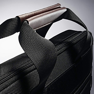 Samsonite Kombi Slim Briefcase, Black/Brown, One Size