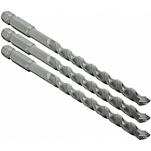 DEWALT DWA5103 Impact Ready Masonry Bit Set, 3 Piece