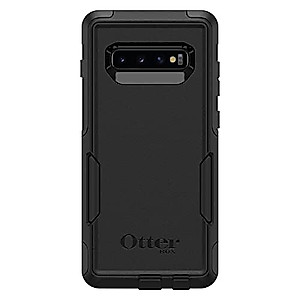 OtterBox Galaxy S10+ Commuter Series Case - BLACK, slim & tough, pocket-friendly, with port protection