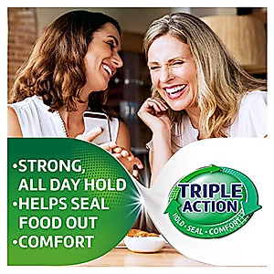 Super Poligrip Extra Care Denture Adhesive Cream, Zinc Free Denture Cream - 2.2 Ounces (Pack of 4)