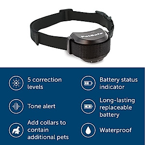 PetSafe Stay & Play Wireless Pet Fence & Replaceable Battery, America's Safest Wireless Fence Dog Collar