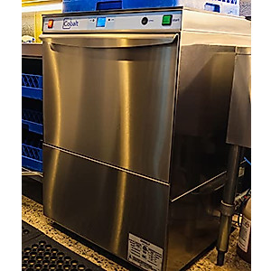 Cobalt 2700HT - High-Temp Undercounter Commercial Dishwasher/Glasswasher Built-in Booster, Built-in Detergent & Rinse Aid Pumps, 24 racks/hr, 208-230V