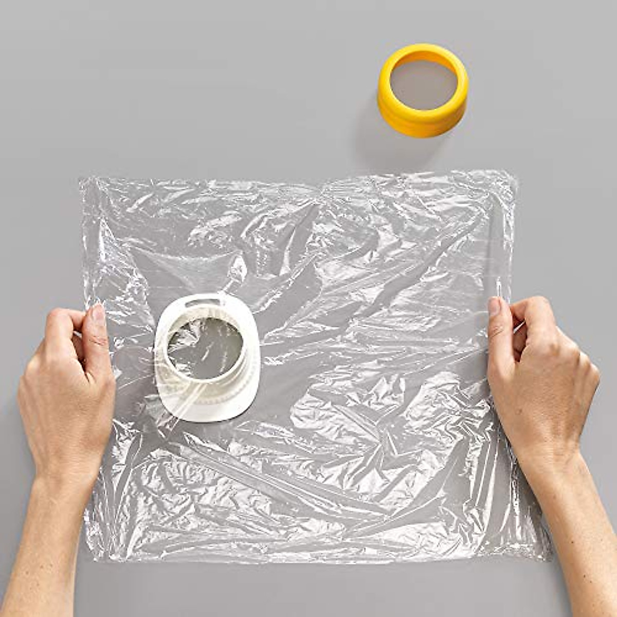 Joseph Joseph Poach-Pro Egg Poacher Mess-Free Tool, 2-pack,Yellow