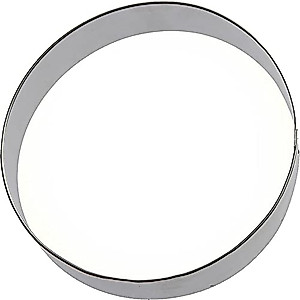 Biscuit Circle Shape 5 Inch Cookie Cutter from The Cookie Cutter Shop – Tin Plated Steel Cookie Cutter