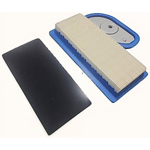 LXQTAO 11013-7002 Air Filter with Pre Filter Replacement –Compatible with Kawasaki 11013-7006 E7195-11210 John Deere M137556 Cub Cadet 490-200-0004 Fits FH451V FH500V FH531V FH541V FH580V FH680D