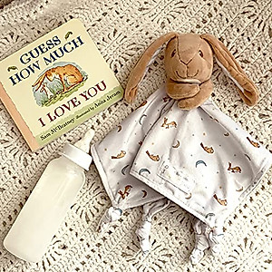 Guess How Much I Love You Nutbrown Hare Lovey Security Blanky & Plush Toy, 14"