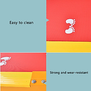 WSCQ Kids Treadmill Silent Small Treadmills for Home Manual Treadmill Mechanical Running Home Children's Fun Fitness Equipment, Suitable for Children Aged 5-12