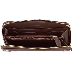 Joe's Jeans Casanova Zip Around Wallet With Studs - Brown