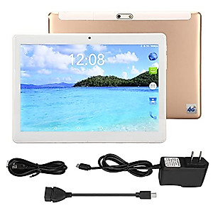 BUUA Dual Sim Dual Standby HD Tablet, 10.1 Inch HD Tablet 2GB RAM 32GB ROM Large Memory for Work for Learning (US Plug)