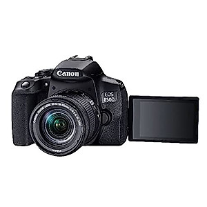 Canon Intl. EOS 850D (Rebel T8i) DSLR Camera with 18-55mm STM & Canon EF 75-300mm III Lenses + MF 420-800mm Zoom Lens + 128GB Memory + Filters + Flex Tripod + Professional Bundle (Renewed)