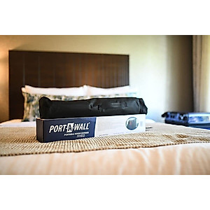 Portable Room Divider | Privacy Screen | Room Divider for Education, Clinics, Biometric Screenings, Health Screenings and Travel | No Tools Required | Dark Blue