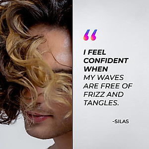 XMONDO Hair Wavetech Wave Conditioner | Vegan Formula with Moringa & Argan Oil to Boost Hydration, Tame Frizz, and Enhance Your Wavy Hair, 8 Fl Oz 1-Pack