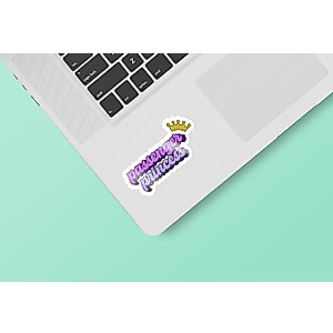 Passenger Princess Sticker, Funny Quote Die Cut Sticker Water Assistant for Car Laptop Rear View Mirror Phone Water Bottle - Gifts for Funny Girlfriend Relationship, Valentine Day Sticker